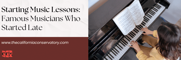 Starting Music Lessons: Famous Musicians Who Started Late - The ...